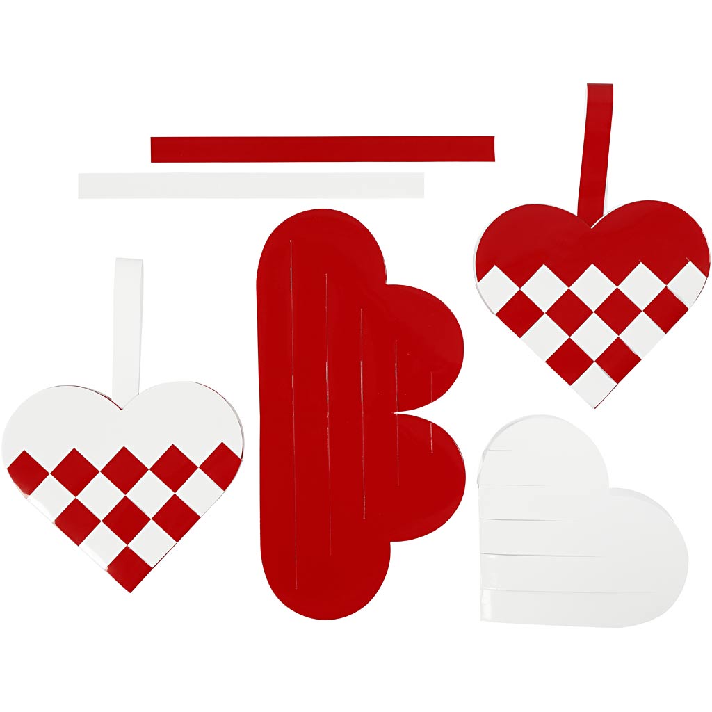 Julehjerte | Flotte færdige julehjerter & flettede julehjerter til DIY ...